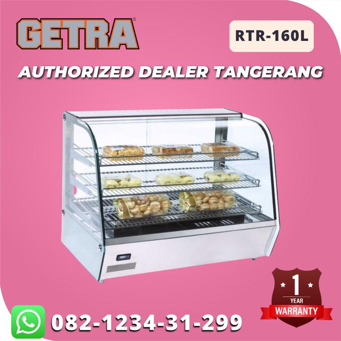 Jual SHOWCASE FOOD WARMER GETRA RTR-160L / ETALASE PENGHANGAT MAKANAN ...