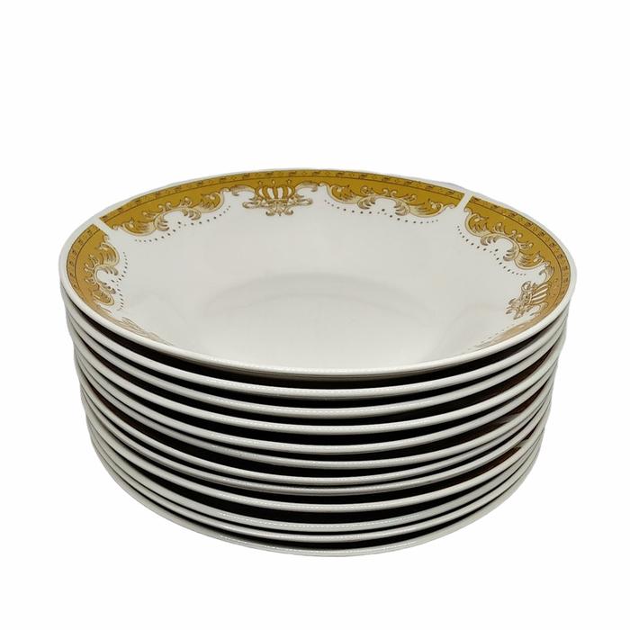 Jual PIRING BATIK MAHKOTA 1 LUSIN PIRING BELING PIRING KERAMIK ...