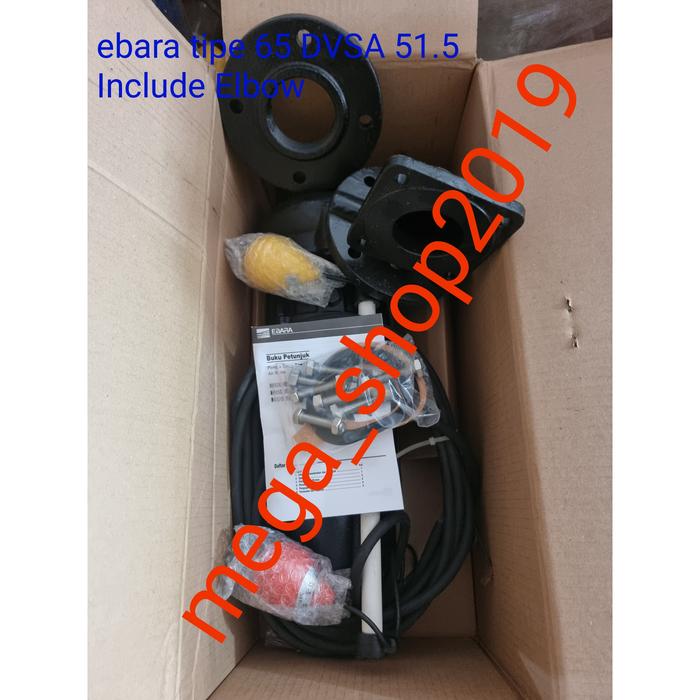 Jual Pompa Ebara 65 DVSA 51.5 D'Series Submersible Semi Vortex Sewage Pumps - Jakarta Pusat ...