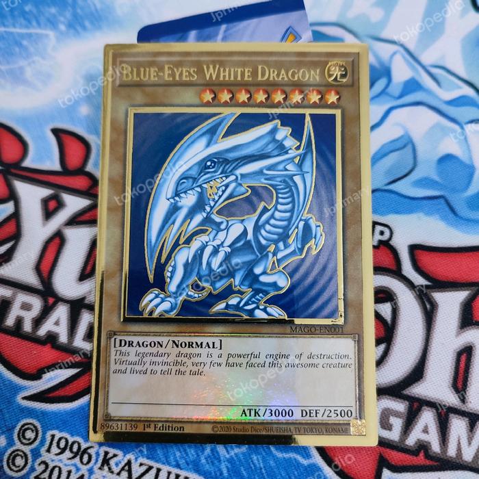 Jual yugioh blue eyes white dragon MAGO original - Jakarta Barat - Jprimary | Tokopedia