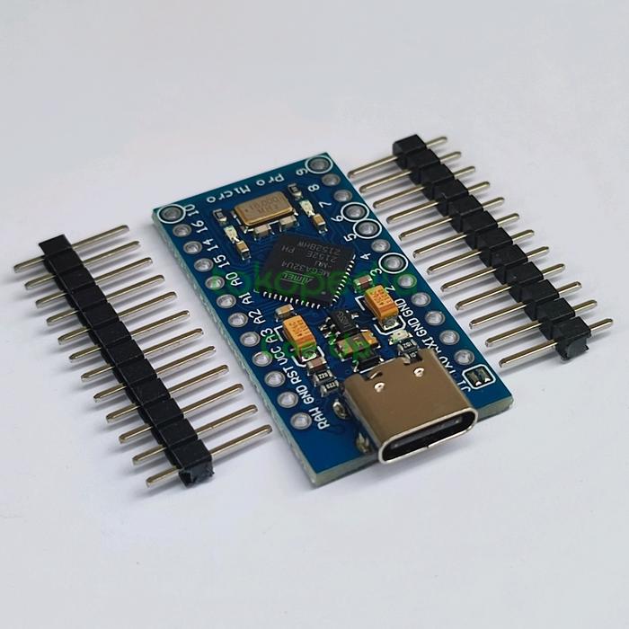 Jual Arduino Pro Micro Type C | Atmega32U4 | promicro usb c - Kota ...