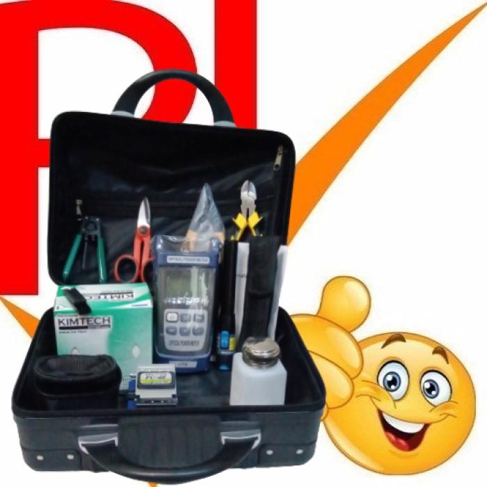 Jual FTTH CATV Tool Kit FO Komplit OPM VFL Cleaver Stripper Koper ...