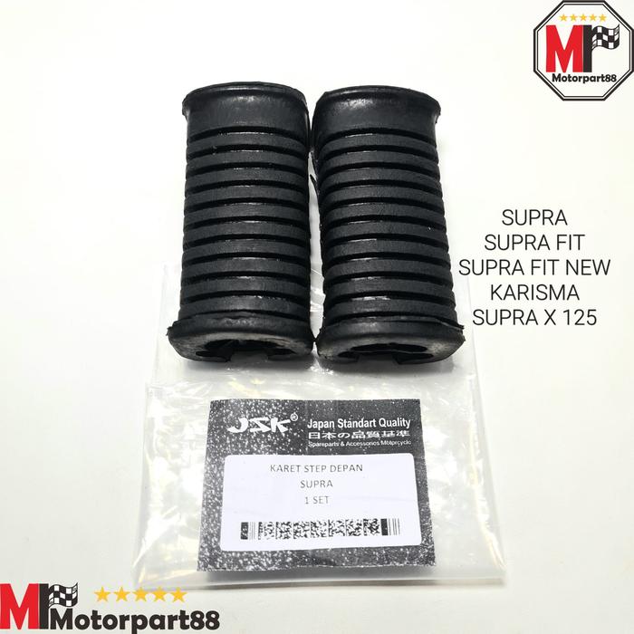 Jual KARET PIJAKAN FOOT STEP DEPAN SUPRA SUPRA FIT NEW KARISMA SUPRA ...