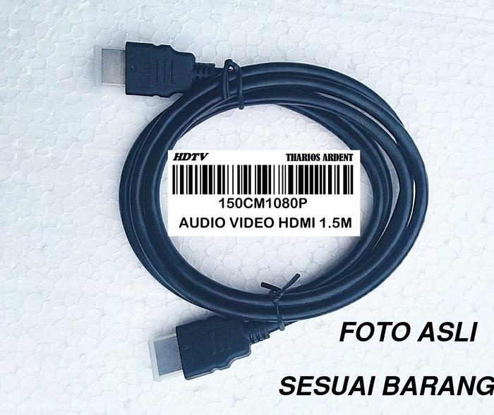 Jual kabel HDMI audio video set top box ke tv standar 1.5m - Kab. Bekasi - Bintang semesta ...