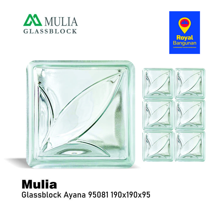 Jual Mulia Glassblock 190x190x95 - Ayana 95081, Putih - Kab. Tangerang ...