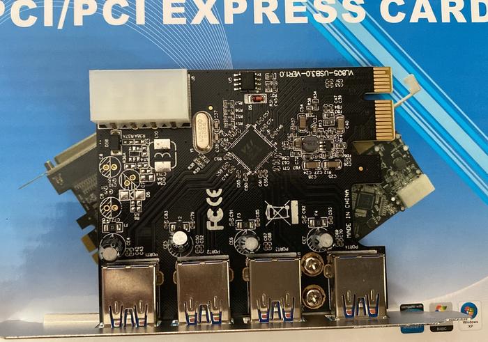 Jual Pci Express Usb 3.0 4 Port Card - Pcie Pci-e Express Usb 3.0 4 Port Di Seller Kingyo ...