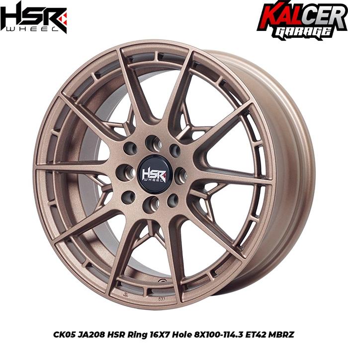 Jual VELG MOBIL XENIA SIGRA JAZZ CTY HSR CK05 RING 16 PCD 4X100 4X114 ...