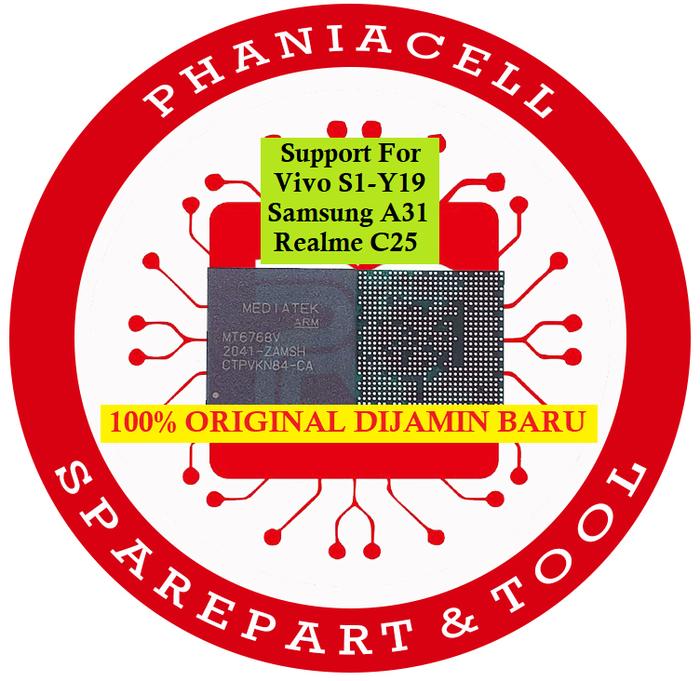 Jual IC CPU MT6768V-CA Vivo S1-Y19/Samsung A31/Realme C25 ORIGINAL ...