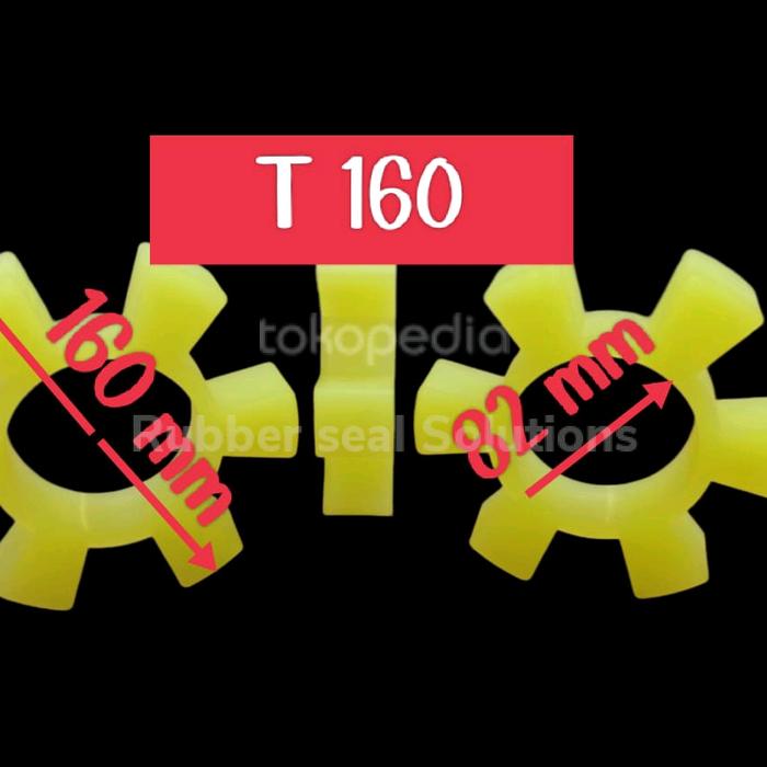 Jual Rubber coupling T 160 / rubber coupling jaw T 160 - Jakarta Barat - Rubber seal Solutions ...