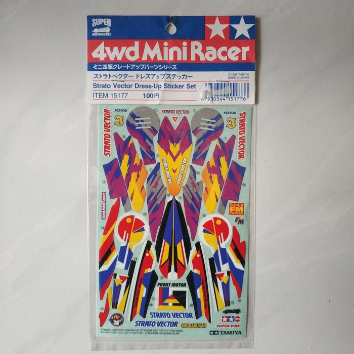 Jual TAMIYA 15177 - STRATO VECTOR DRESS-UP STICKER SET - Kota Depok ...