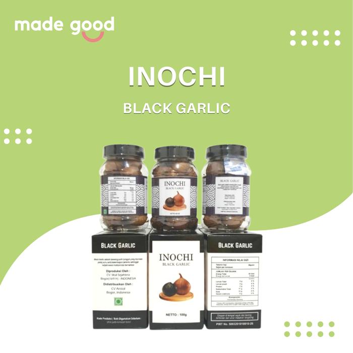 Promo Inochi Bawang Hitam Tunggal HerbalE 100gr Mengurangi Lemak Darah - Jakarta Barat - Made ...