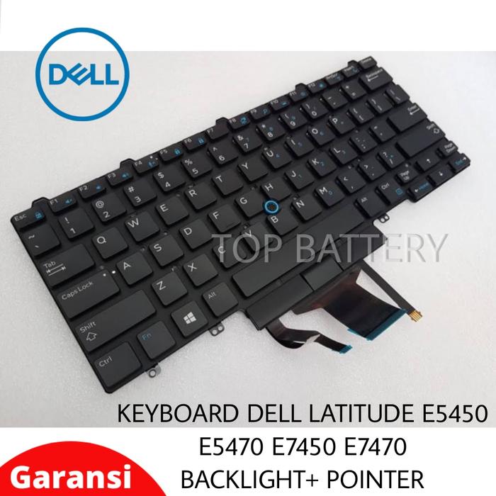 Jual Keyboard Dell Latitude E5450 E5470 E7450 E7470 Backlight & Pointer ...