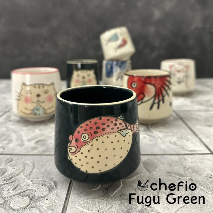 Promo Chefio Gelas Keramik Zen Ocha Cup Jepang / Mug / Cangkir Teh Kopi ...