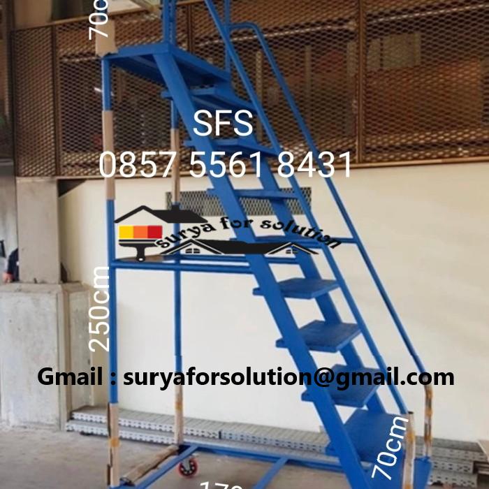Jual Tangga dorong buat gudang ,100cm sampai 300cm - 200cm - Jakarta ...