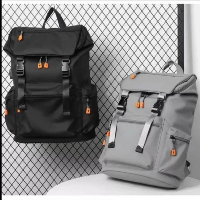 Jual Tas Ransel Fashion Pria Backpack Baggasi Ukuran 48 X 35 Cm Style ...