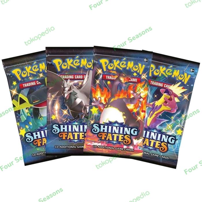 Jual TCG Pokemon SWSH 4.5 Shining Fates Booster Pack English - Kota ...