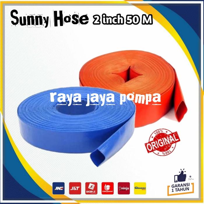 Jual Selang Sunny Hose 2 inch 50M Selang Buang Selang Irigasi Selang Lipat - Jakarta Barat ...