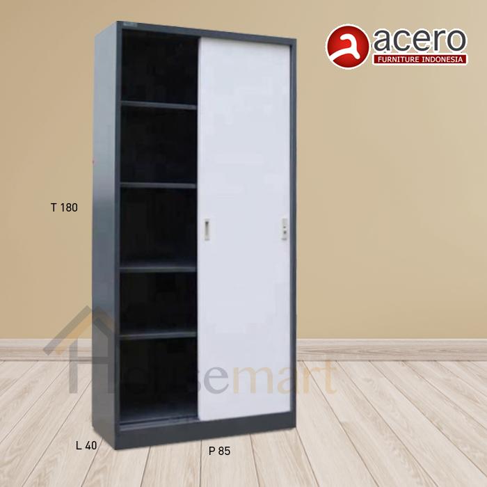 Jual Lemari Besi Sliding Door AA-36SL - Steel Office Cabinet/Lemari ...