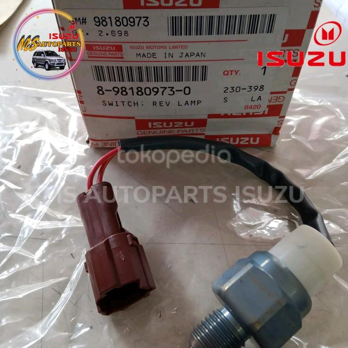 Jual SWITCH REV LAMP SWITCH MUNDUR ISUZU DMAX & ELF ORIGINAL - Jakarta ...