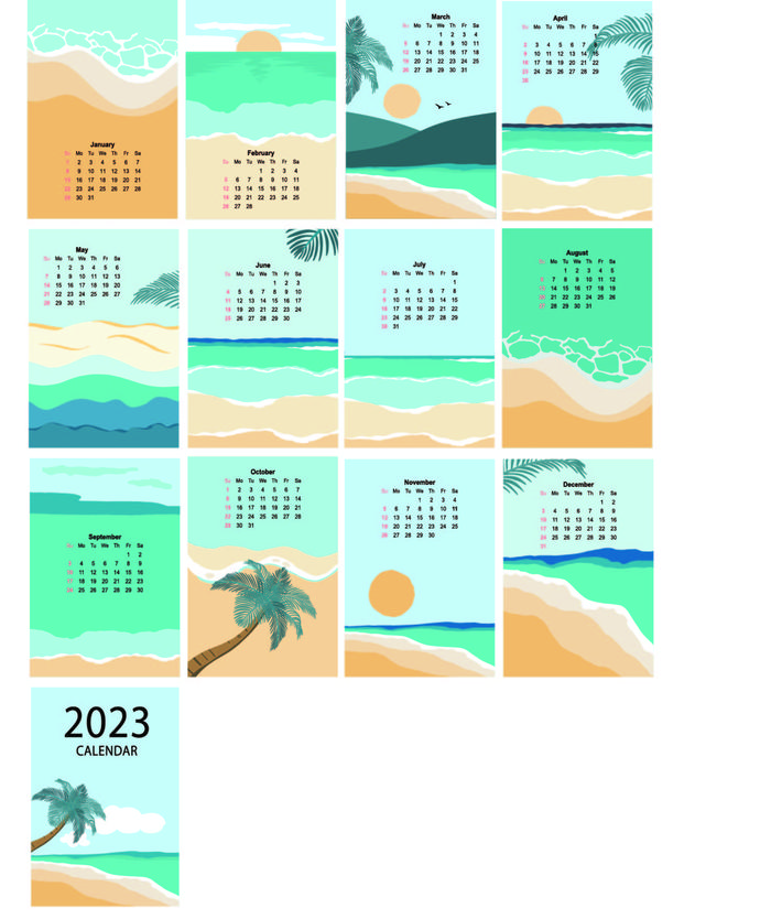 Jual Stand kayu Kalender Meja Aesthetic 2022 model gantung kalender ...