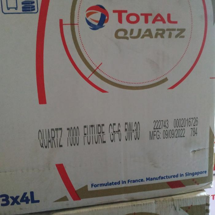 Jual Oli Total Quartz 7000 5w-30 Galon dus (3x4L) Khusus Gojek Grab - Jakarta Pusat - Rejeki oli ...