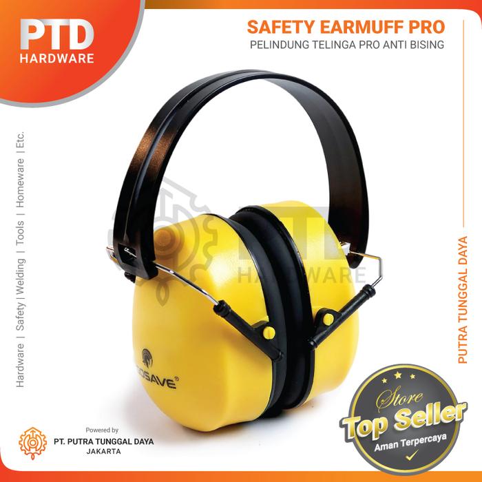 Jual Pelindung Telinga Proyek Anti Bising Earmuff Safety Pro Series ...