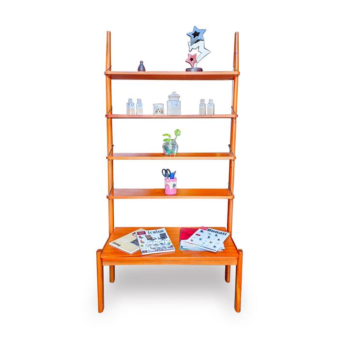 Jual Rak Buku Serbaguna/Bench Shelf/Rak Kayu Susun/Lemari Multifungsi ...