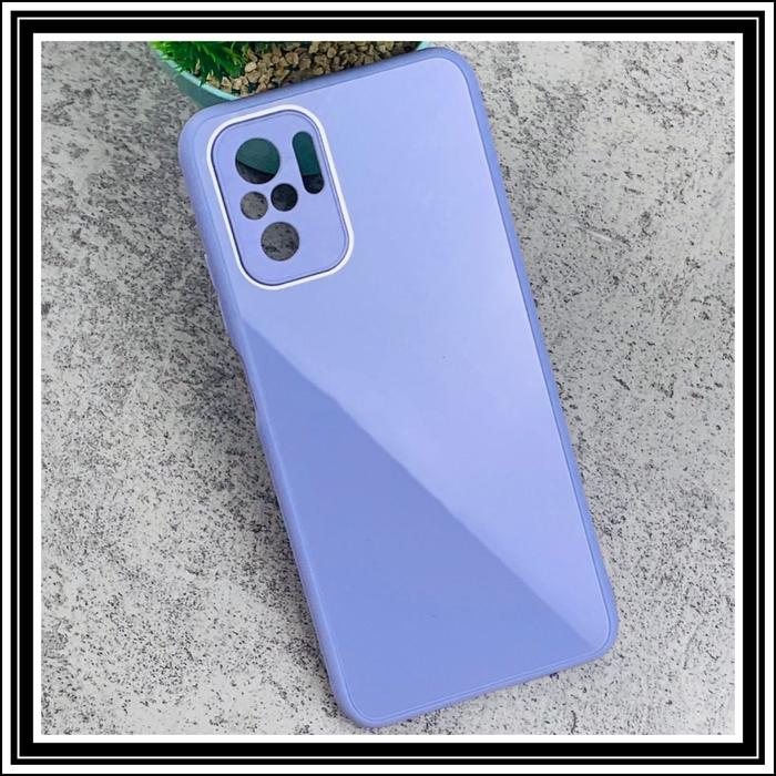 Jual XIAOMI REDMI NOTE 10S CRYSTAL GLASS HARD CASE FULL COLOR ORIGINAL ...
