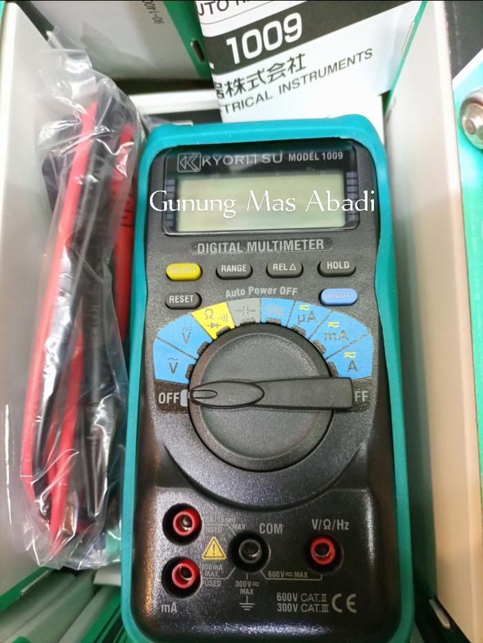 Jual KYORITSU 1009 DIGITAL MULTIMETER 600V - Jakarta Barat - Gunung mas ...