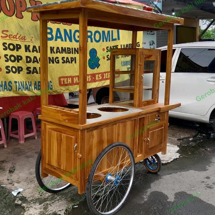 Jual gerobak bakso cuanki / rombong bakso / gerobak bakso bandung - Kab ...