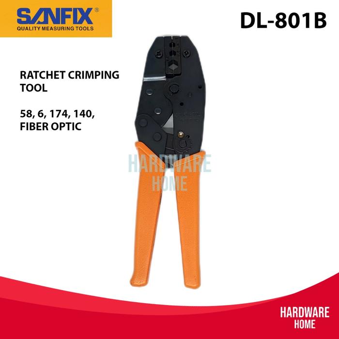 Jual Tang Crimping Coaxial SANFIX DL-801B / DL 801B - Jakarta Barat ...