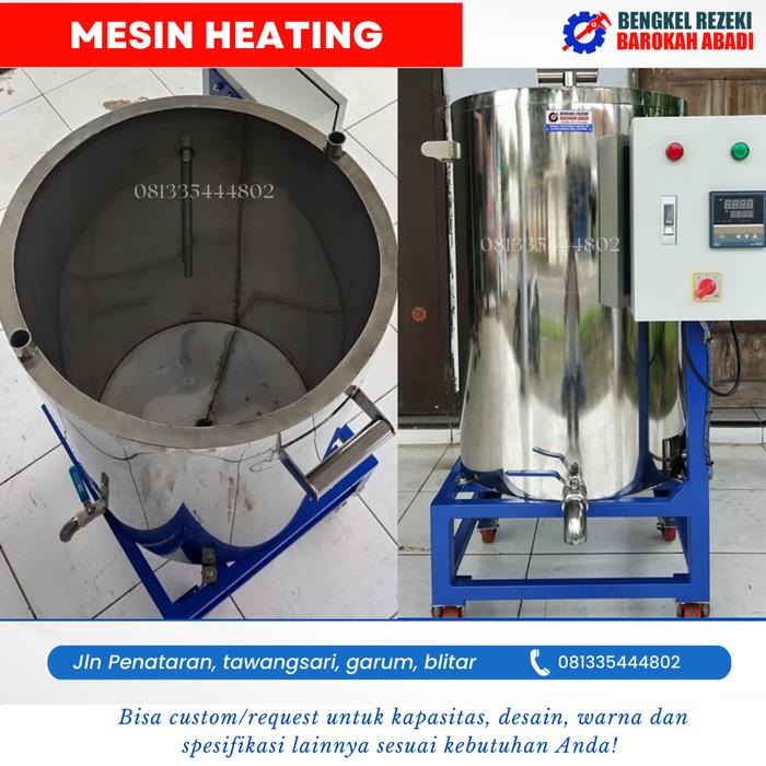 Jual Mesin Heating Bak Tangki Pemanas Cairan Kapasitas 50 Liter - Kab ...