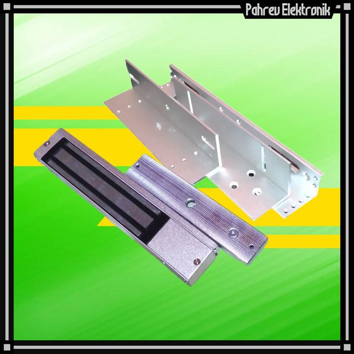 Jual Magnetic Lock 600 Lbs + Bracket LZ - EMLock EM Lock Access Control ...