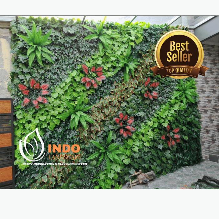 Jual Hiasan Dinding Vertical Garden Sintetis Tanaman Artificial ...