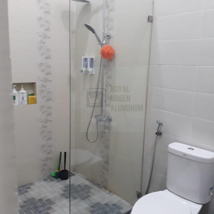 Jual kaca shower tempered | sekat shower | sekat kamar mandi | kaca ...