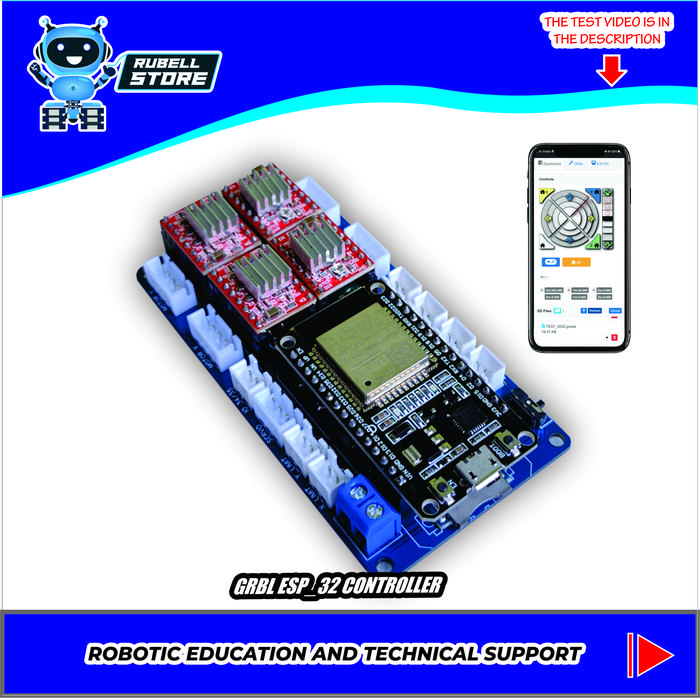 Jual CNC Controller Board GRBL Shield Ep32 - Kab. Sleman - Rubell Store ...