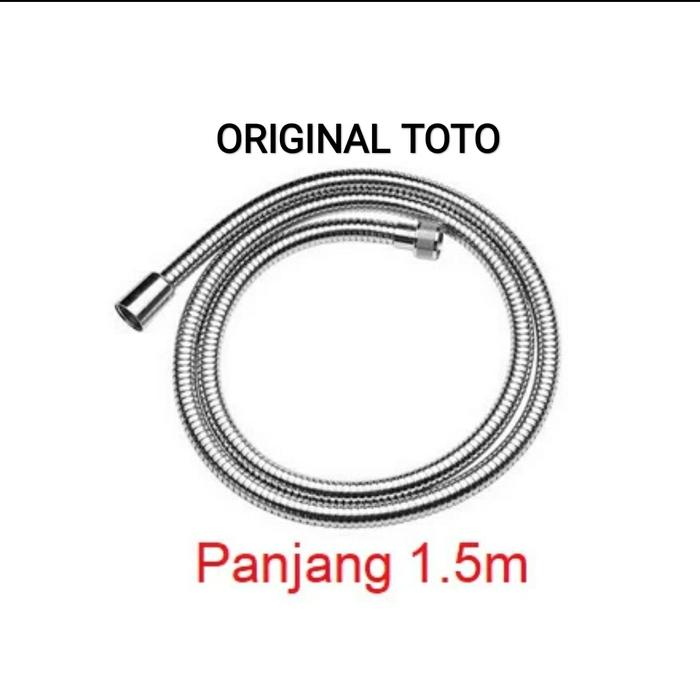 Jual Selang shower Original TOTO Shower Hose P40015 panjang 150cm ...