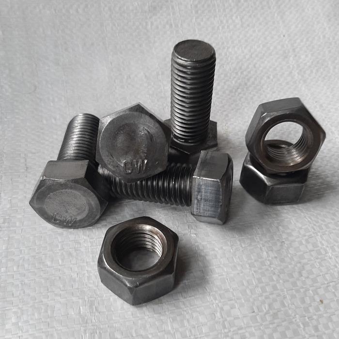 Jual Baut Mur Besi Mentah 7/8 x 2″ UNC Full Drat, HARGA PER / KG - Kab ...