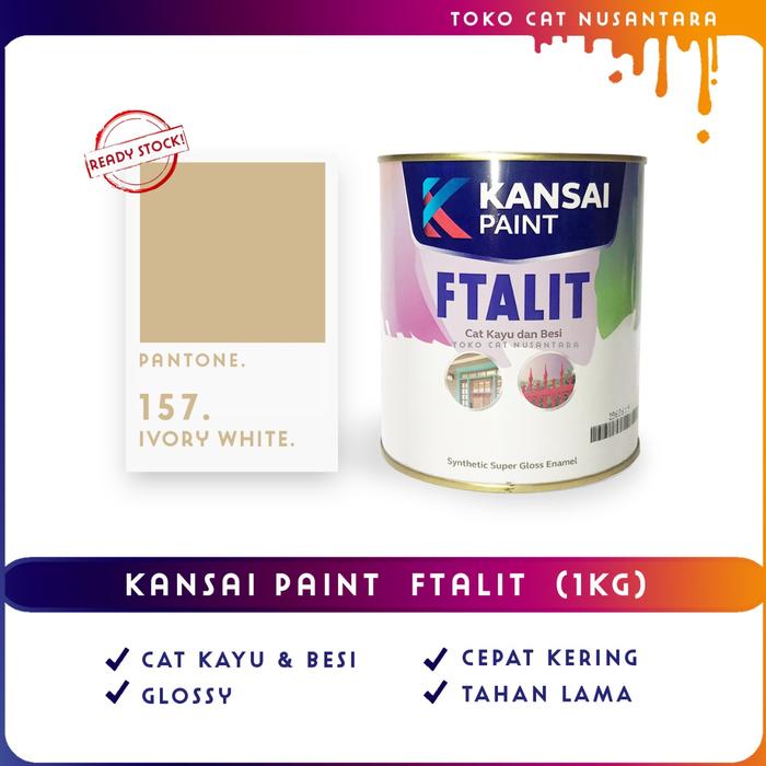 Jual Cat Minyak FTALIT GLOSS untuk Kayu & Besi (1 kg) - READY Varian ...