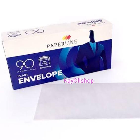 Jual Paperline Amplop Panjang No.90 PPS Putih Polos Amplop Suratisi 100 Pcs - Kota Tangerang ...