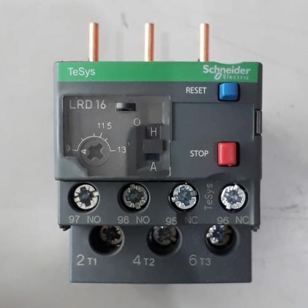 Jual Thermal Overload Relay Schneider LRD16 / LRD-16 (9-13A) TeSys ...