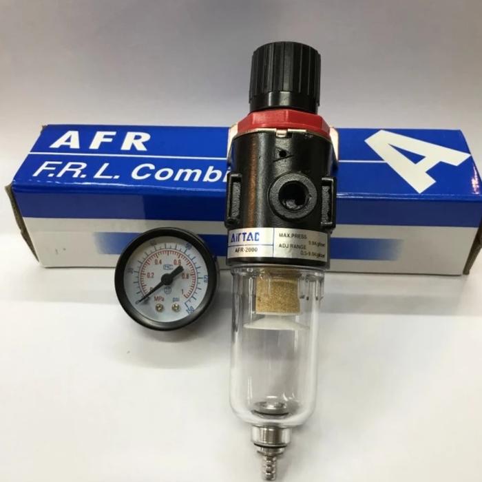 Jual Air Filter Regulator Kompresor Angin AFR 2000 AIRTAC 1/4 INCH - Jakarta Barat - PANAH PUTRA ...