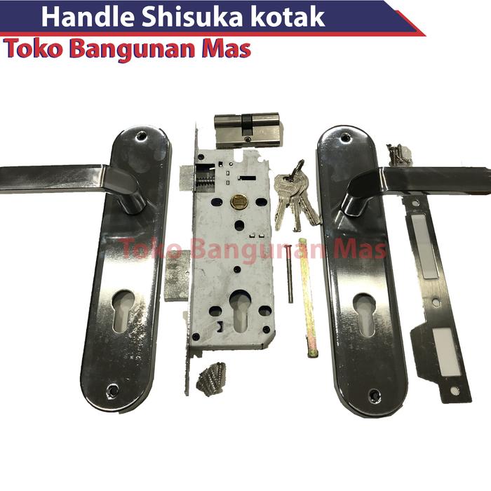 Jual HANDLE PINTU STAINLESS PANJANG /KUNCI PINTU UKURAN BESAR /GAGANG ...