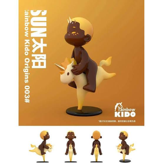 Jual Pop mart Rainbow Kido sun god original rare designer toys blind ...