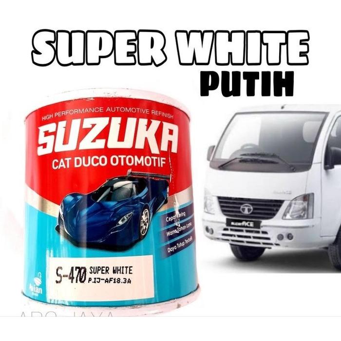 Jual Cat Duco Kayu Besi Premium Suzuka Lacquer 200cc SUPER WHITE - Kota ...