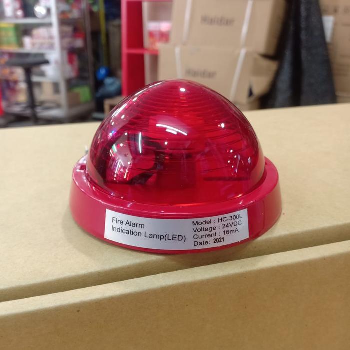 Jual Fire Alarm Indication Lamp HC-300L / Lampu Indicator 24VDC ...