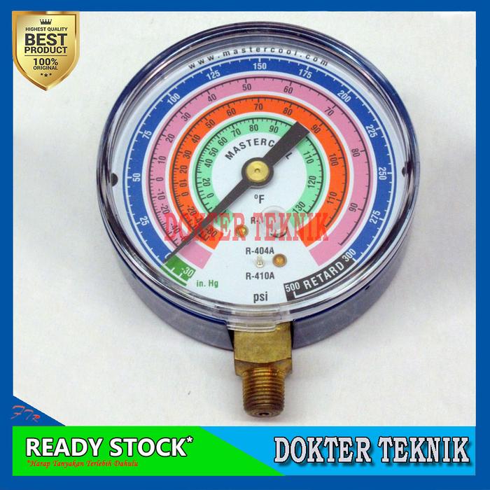 Jual Mastercool 57501 HVAC Low Side Gauge R410A R404A R22 Refrigerant ...