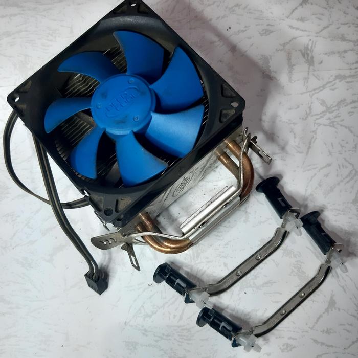 Jual Deepcool Gammaxx 200 Cpu Cooler AMD Intel Dus Box Original Bekas ...