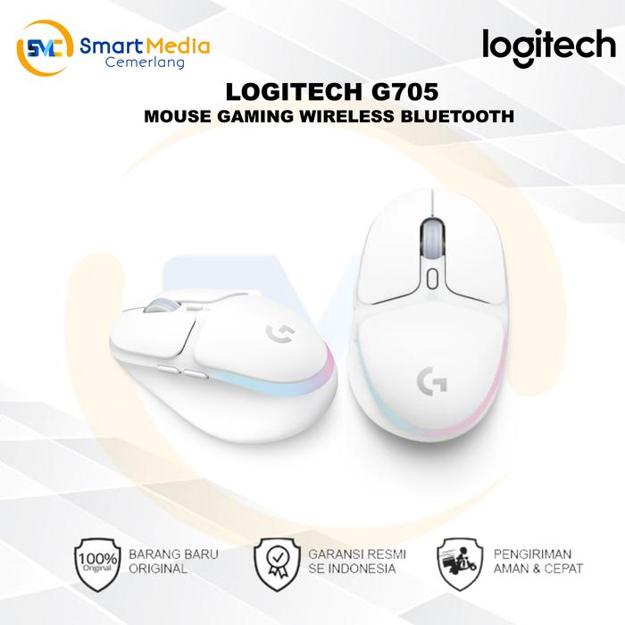 Promo Logitech G705 LIGHTSPEED Mouse Gaming Wireless Bluetooth Cicil 0% ...