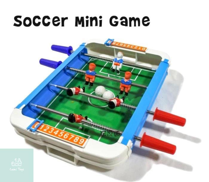 Jual Mainan Anak Mini Soccer Tabletop Family Game Sepak Bola Meja Putar ...